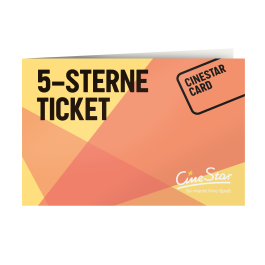 Downloadgutschein 5-Sterne-Ticket CineStarCARD